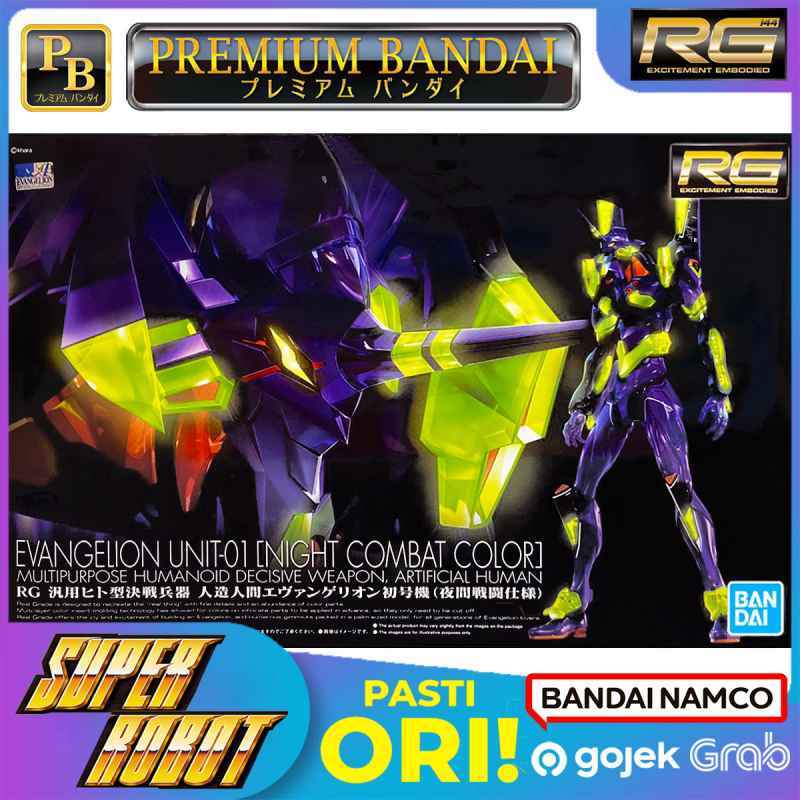 Jual Bandai Rg Evangelion Unit 01 [eva-01] Night Combat Color - P ...