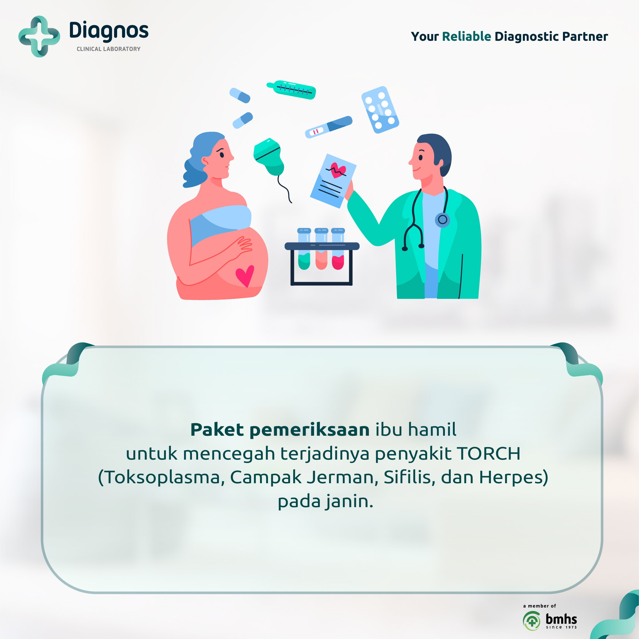Promo Paket Prenatal Test - Torch Basic - Diagnos Laboratorium E ...