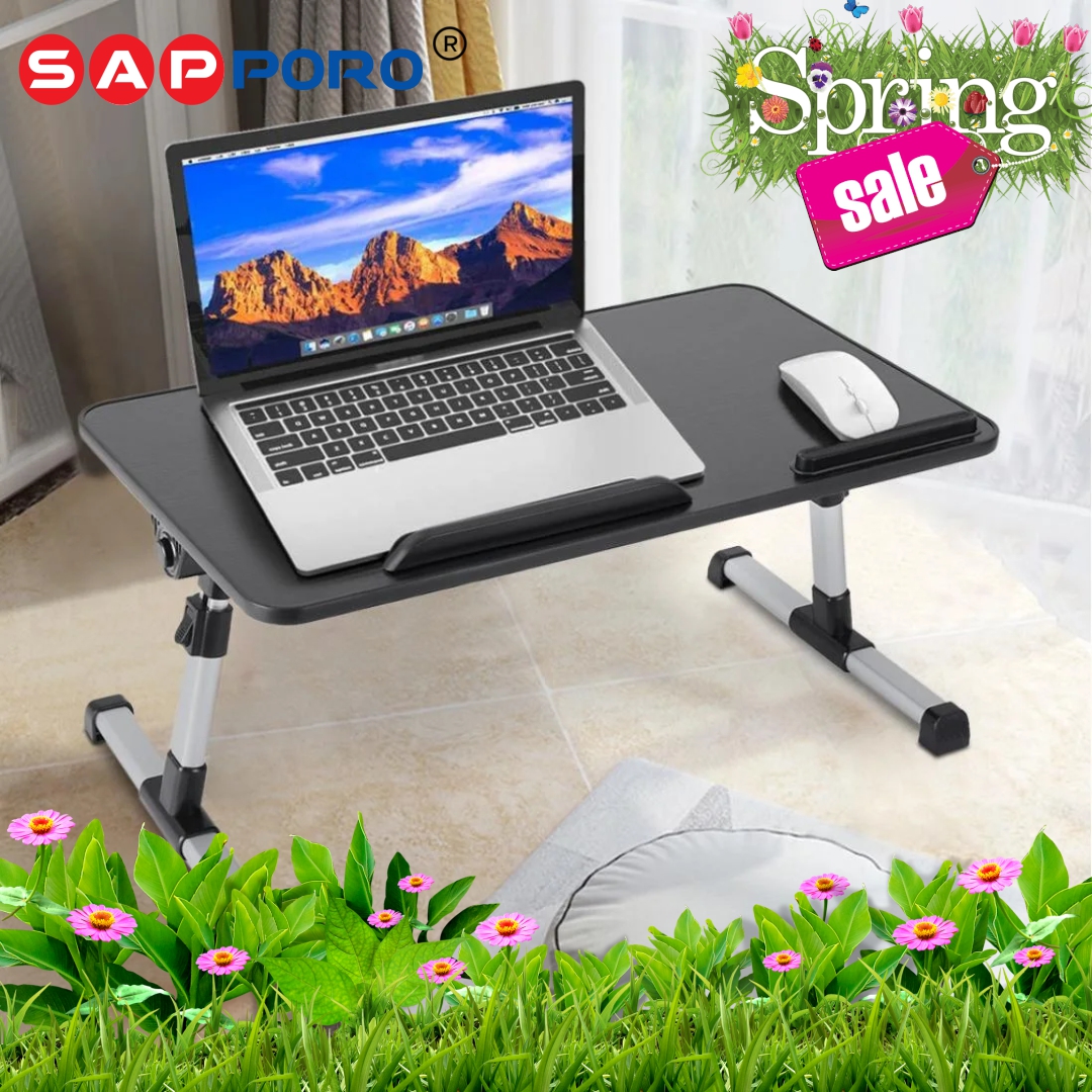 Jual SAPPORO DAVES - Meja Laptop / Meja Portable - Dark Wood di Seller ...