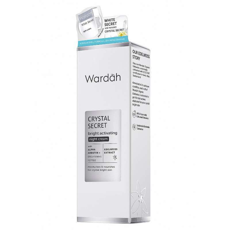 Jual Wardah crystal Secret Day/Night Cream di Seller Anindya_jaya ...