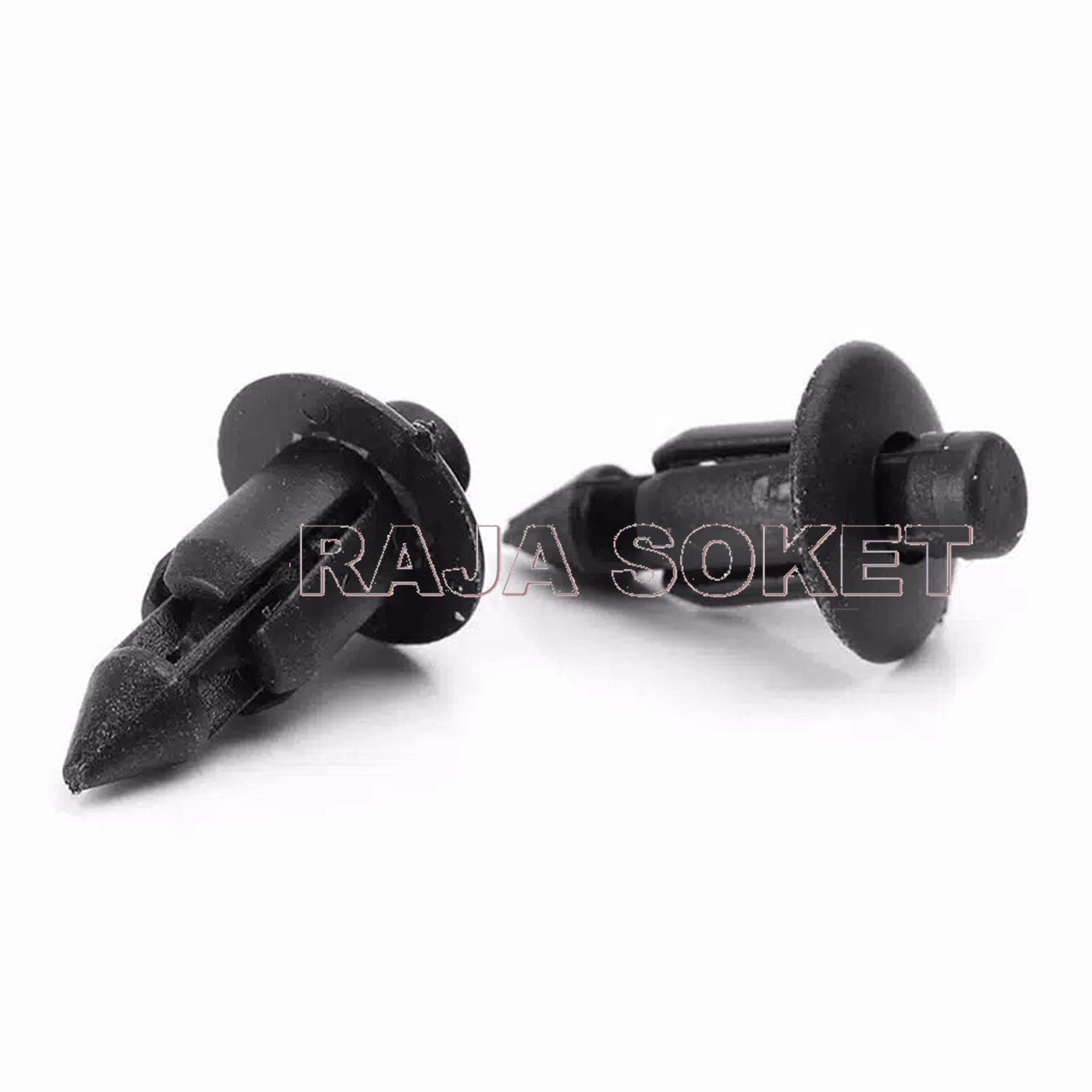 Jual Isi 10 Pcs ...klip Clip Kancing Body Bumper Bemper Mobil Motor Kap ...