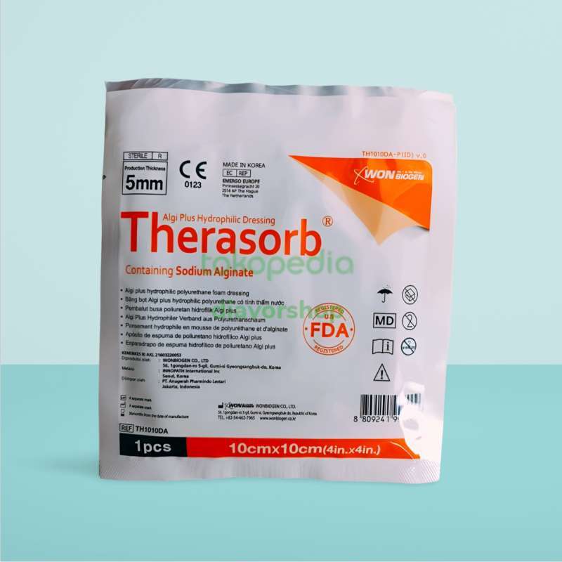 Jual Therasorb Algiplus Hydrophilic Dressing 10cm X 10cm Di Seller ...