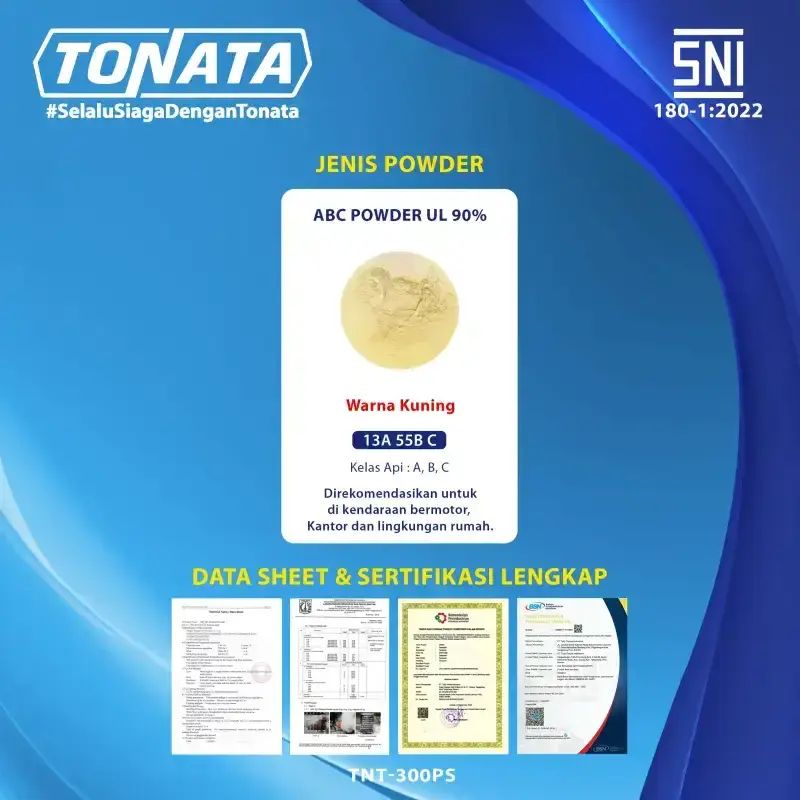 Promo Alat Pemadam Api Tonata Sni / Apar Abc Powder 3 Kg Diskon 25% Di ...