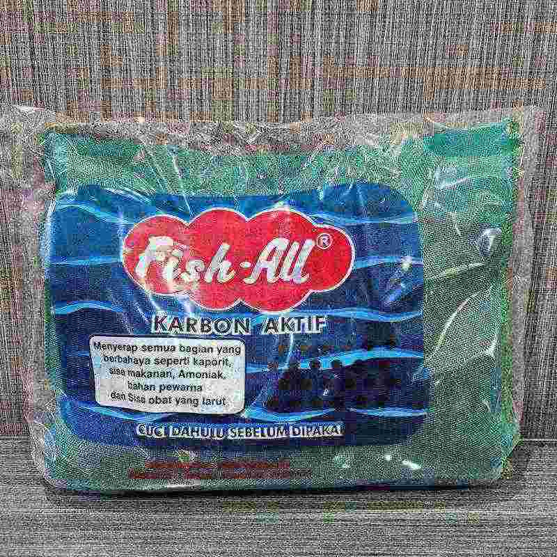 Jual Fish-all Karbon Aktif 1kg Arang Aktif Media Filter Aquarium Di ...