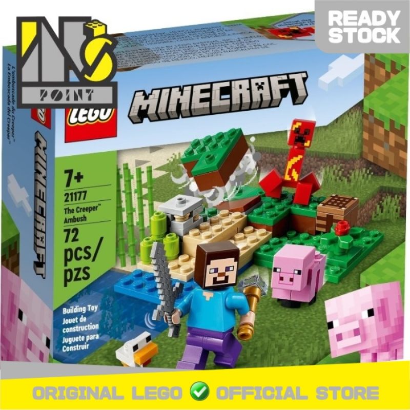 Jual Lego 21177 - Minecraft - The Creeper Ambush Di Seller Inspoint ...