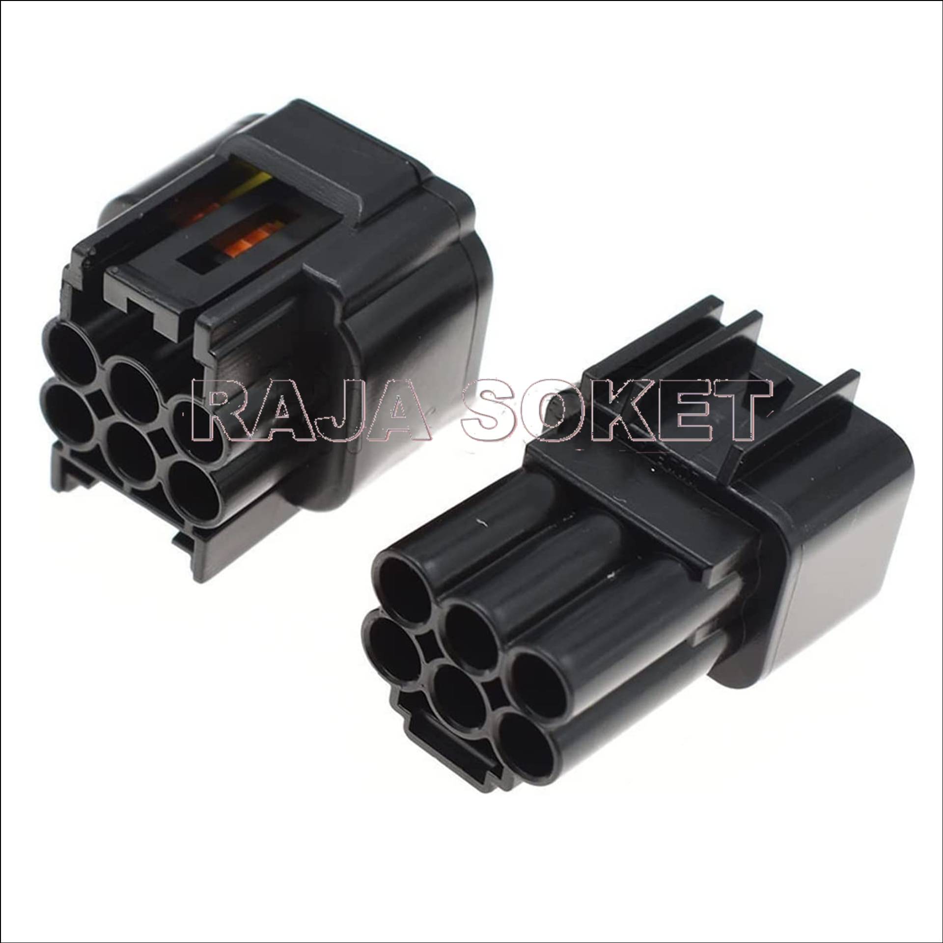 Jual Soket Cdi 6 Pin Furukawa Waterproof Anti Air Set Male Female Cewe ...