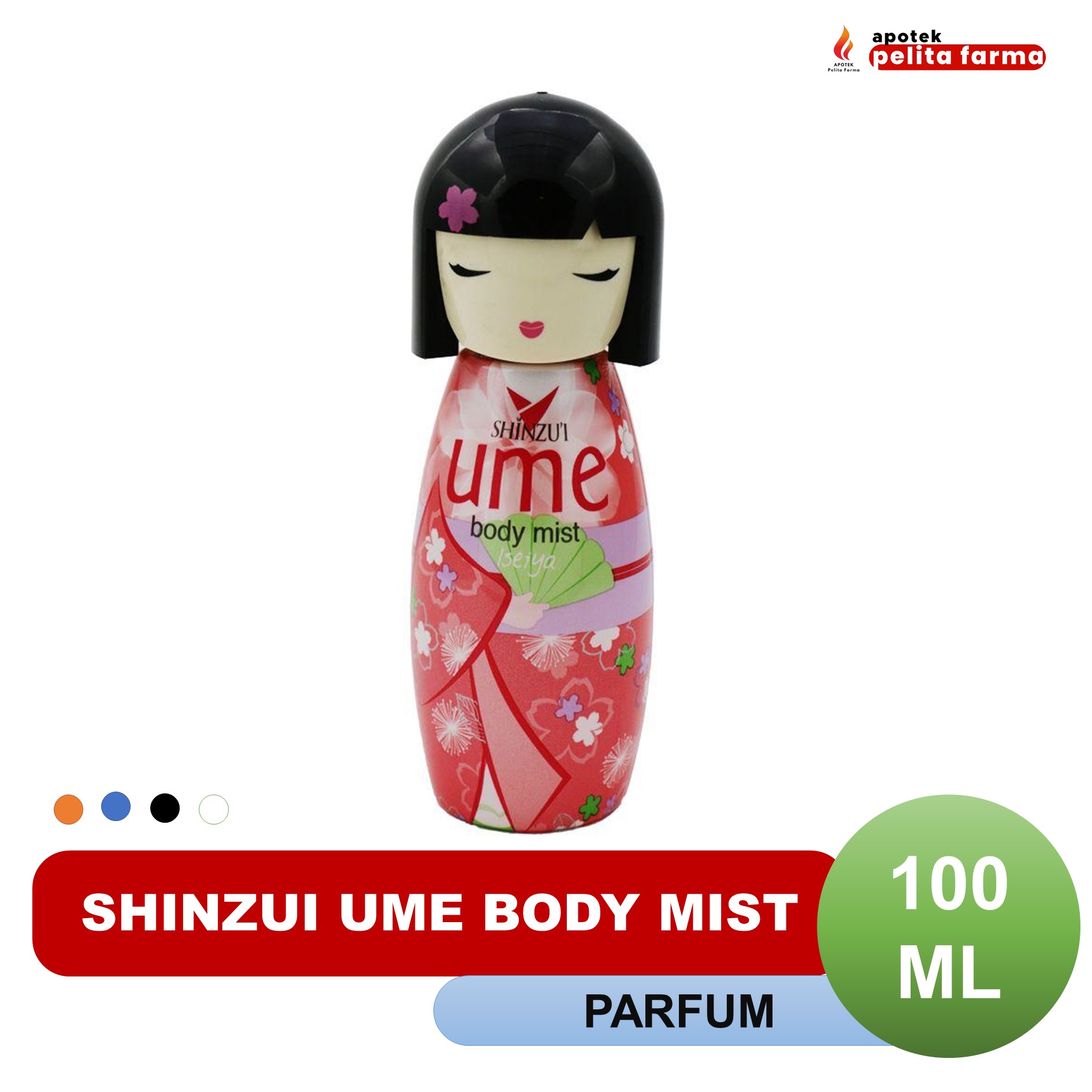 Promo Shinzui Ume Iseiya Body Mist [100 Ml] Diskon 4% Di Seller Apotek ...