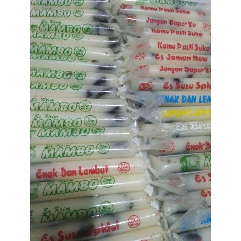 Promo Plastik Es Mambo Spidol Sablon Isi 100 Pcs Diskon 2% Di Seller ...