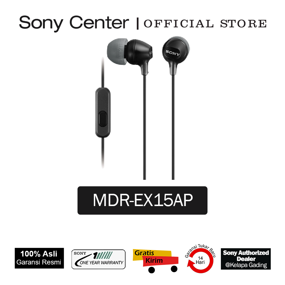 Promo Sony Center Jakarta - Sony Mdr-ex15ap In-ear Stereo Headset ...