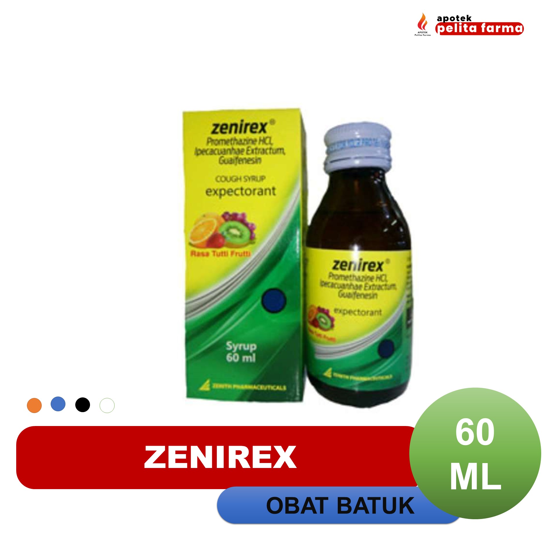 Obat Batuk Zenirex Lengkap Harga Terbaru Mei 2024 | Blibli