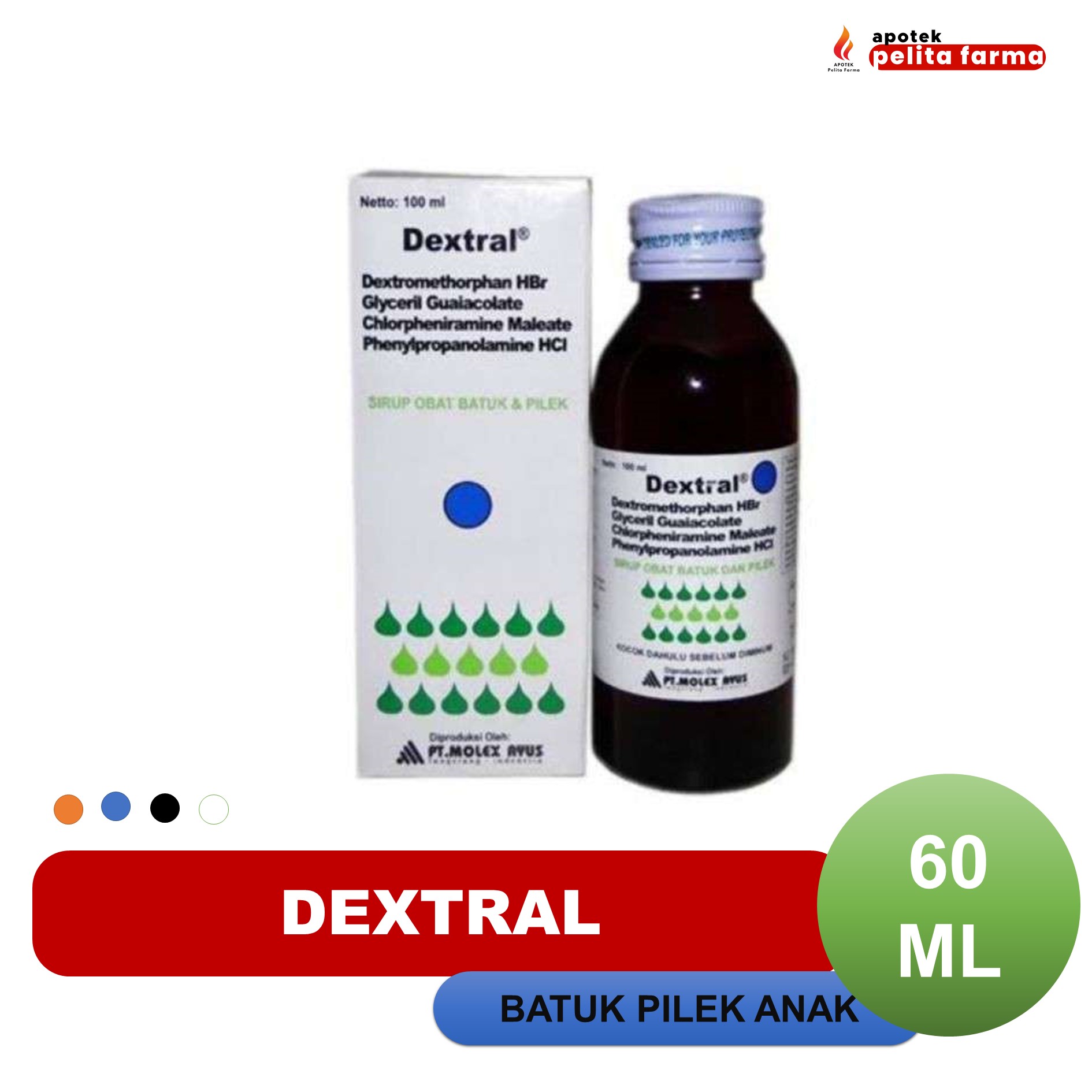Obat Batuk Dextral Sirup Lengkap Harga Terbaru Maret 2024 | Blibli