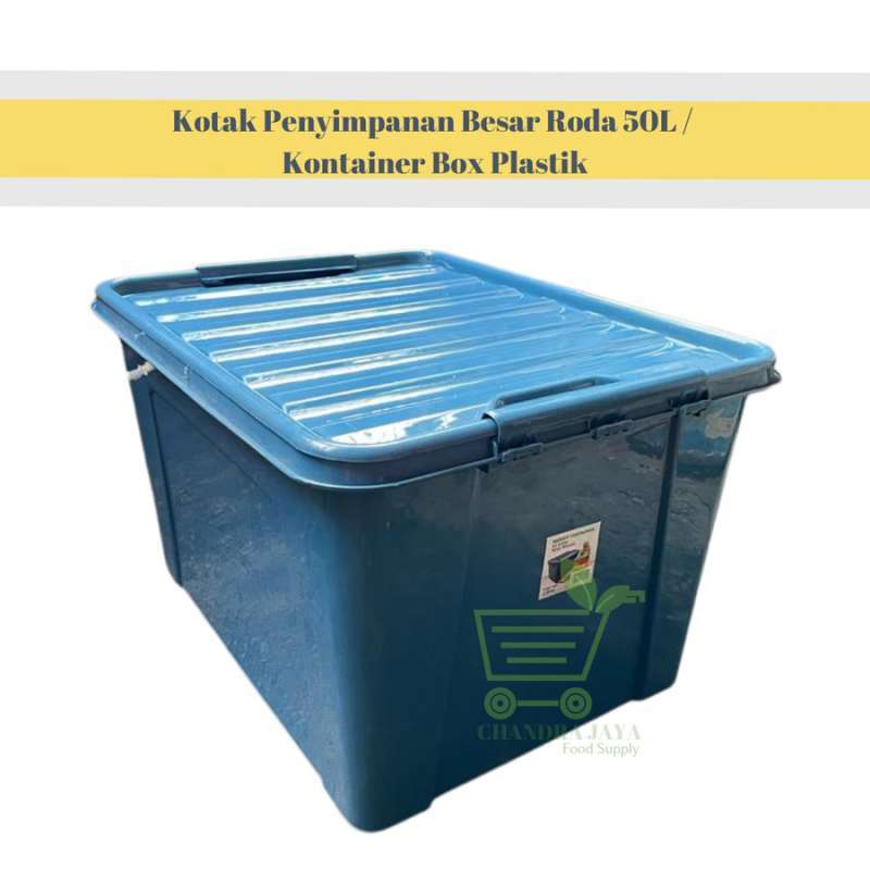 Jual Container Box Plastik Besar Roda 50 Original Murah - Harga Diskon ...