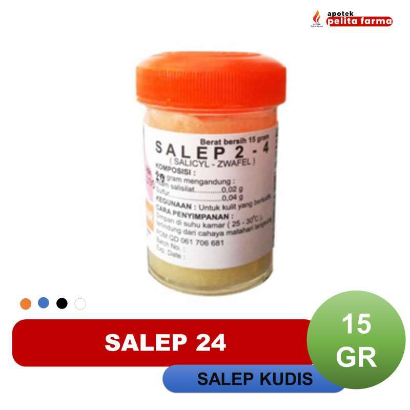 Promo Salep 24 Salep Kudis Salep 2 4 Original 15 Gram Diskon 4% Di Seller Apotek Pelita Farma ...