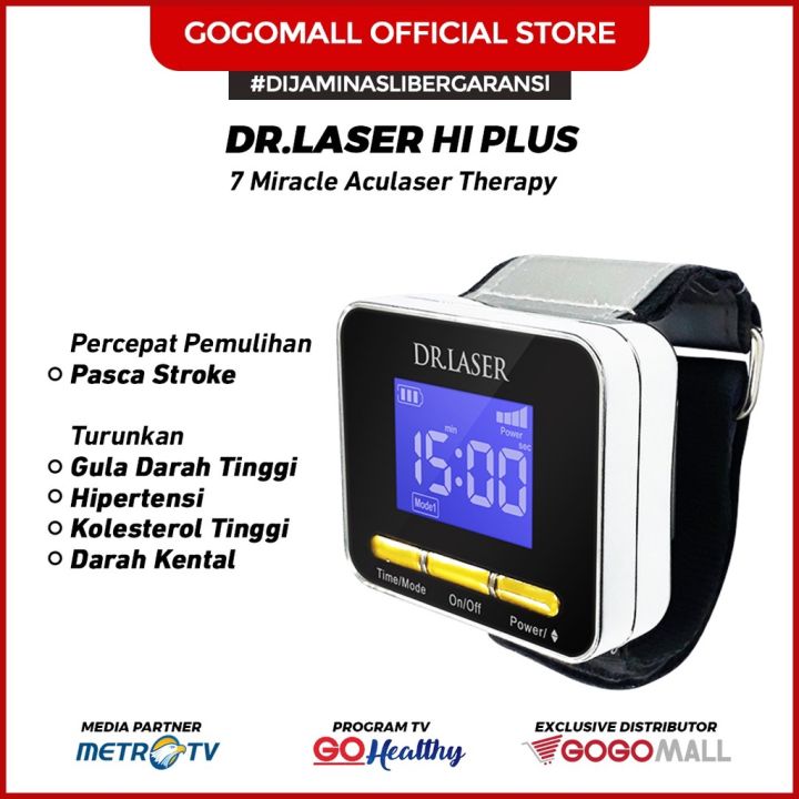 Promo Dr Laser Hi Plus - Alat Terapi Low Level Laser 7 Titik Sinar - Original Garansi Resmi ...