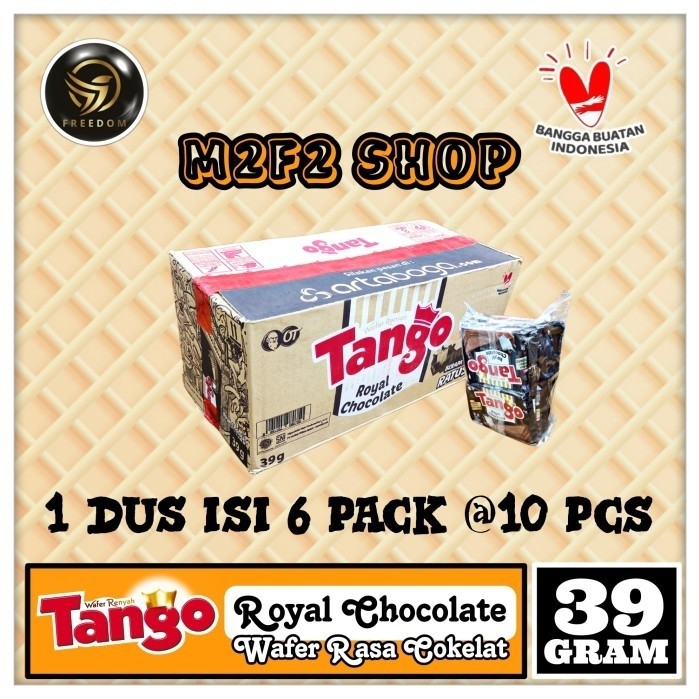 Promo Tango Wafer Royal Chocolate | Krim Cokelat - 39 gr (Kemasan ...