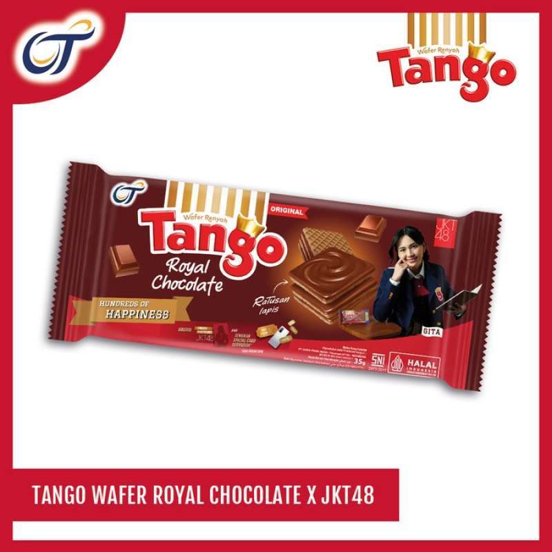 Promo Tango Wafer Royal Chocolate Bite Size | Krim Cokelat - 35 Gr ...