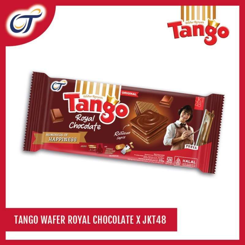 Promo Tango Wafer Royal Chocolate Bite Size | Krim Cokelat - 35 Gr ...
