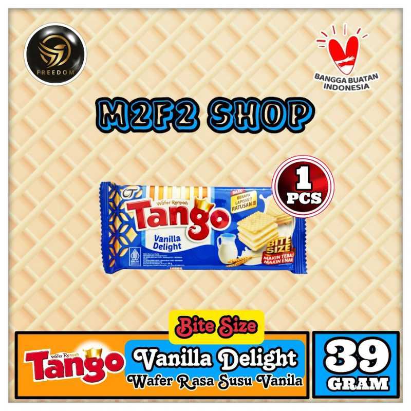 Promo Tango Wafer Vanilla Delight BITE SIZE | Susu Vanila - 39 gr ...