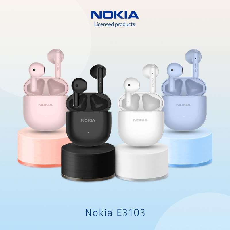 Promo Nokia E3103 Enc True Wireless Earphones Tws Less Latency Hd - Blue Diskon 83% Di Seller ...
