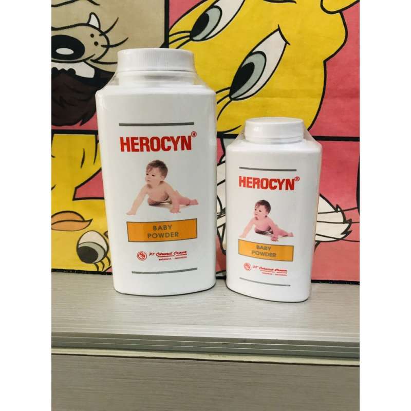 Jual Herocyn Baby Powder 100 Gr Dan 200gr Kulit Gatal Dan Biang ...