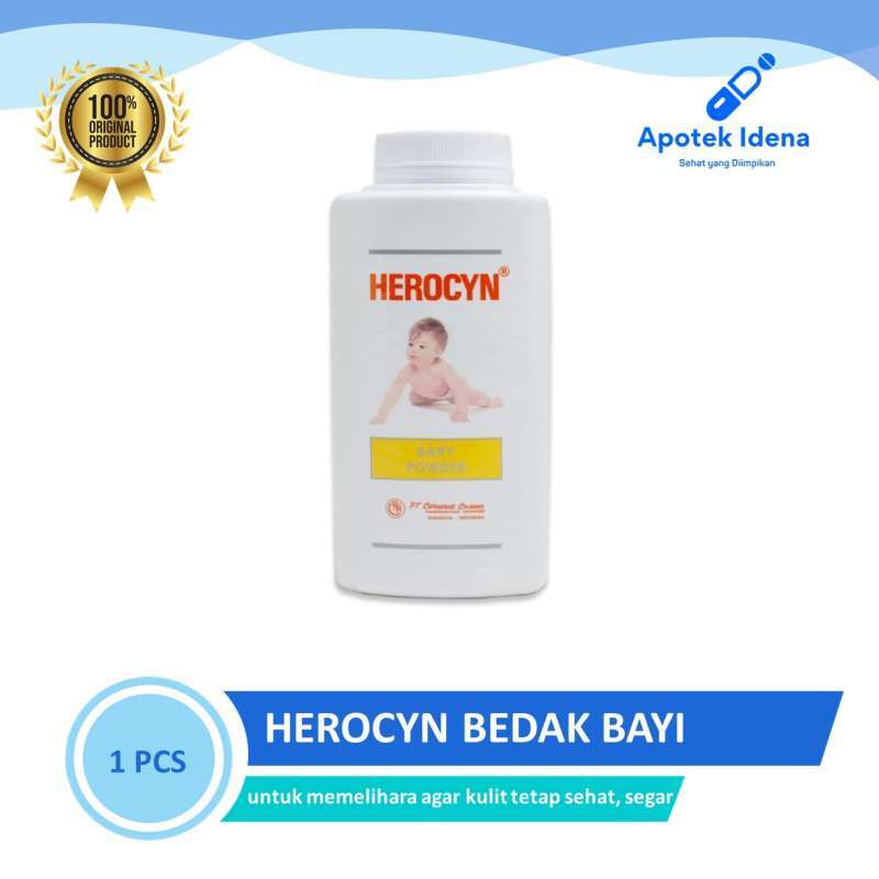 Jual Herocyn Baby Powder 100 Gr Dan 200gr Kulit Gatal Dan Biang ...