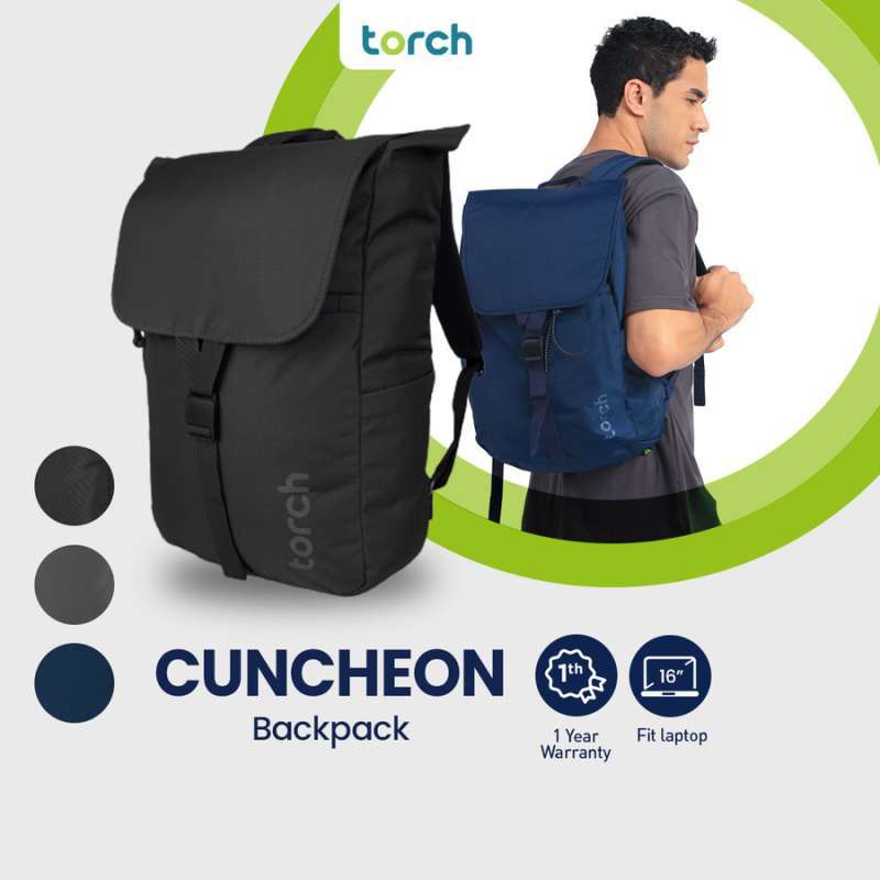 Jual Torch Tas Laptop Backpack Sekolah Kuliah Kerja Waterproof ...