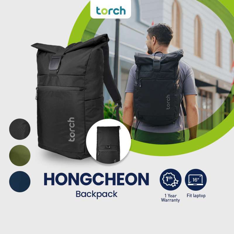 Promo Torch Backpack Laptop Sekolah Waterproof Backpack Hongcheon ...