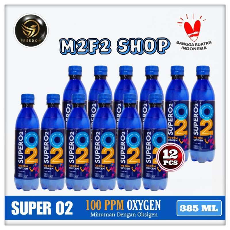 Promo Air De Mineral Oksigen Super O2 Sportivo - 385 Ml (kemasan 12 Pcs ...