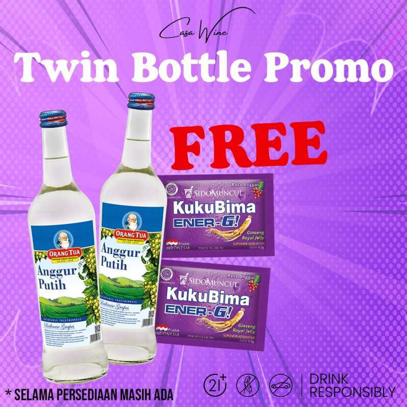 Jual Paket Serba 2 Anggur Putih Orang Tua / Anggur Putih OT di Seller ...