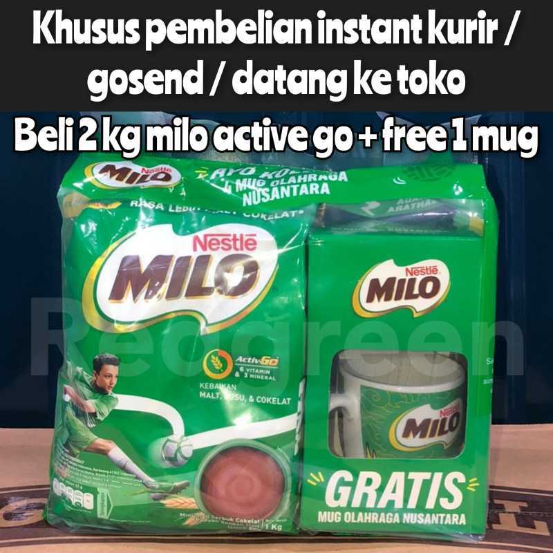 Jual Milo Active Go 1kg milo activego 1000gram susu milo active go 1kg ...