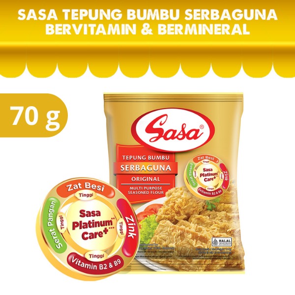 Promo Sasa Tepung Bumbu Serbaguna 70 G Diskon 19% Di Seller Hasan Mart ...
