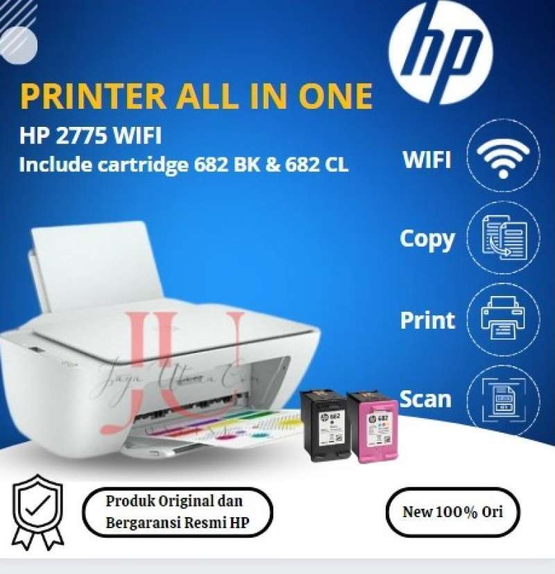 Jual Printer Hp 2775 / Hp 2875 Ink Advantage Deskjet All In One ...