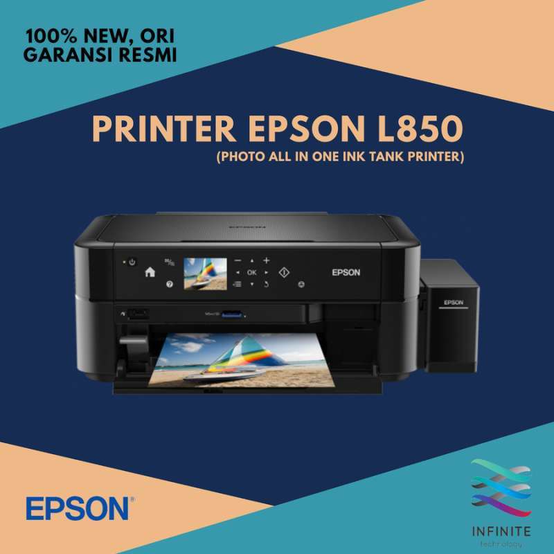 Jual Printer Epson L850 Photo All-in-One Ink Tank Printer di Seller ...