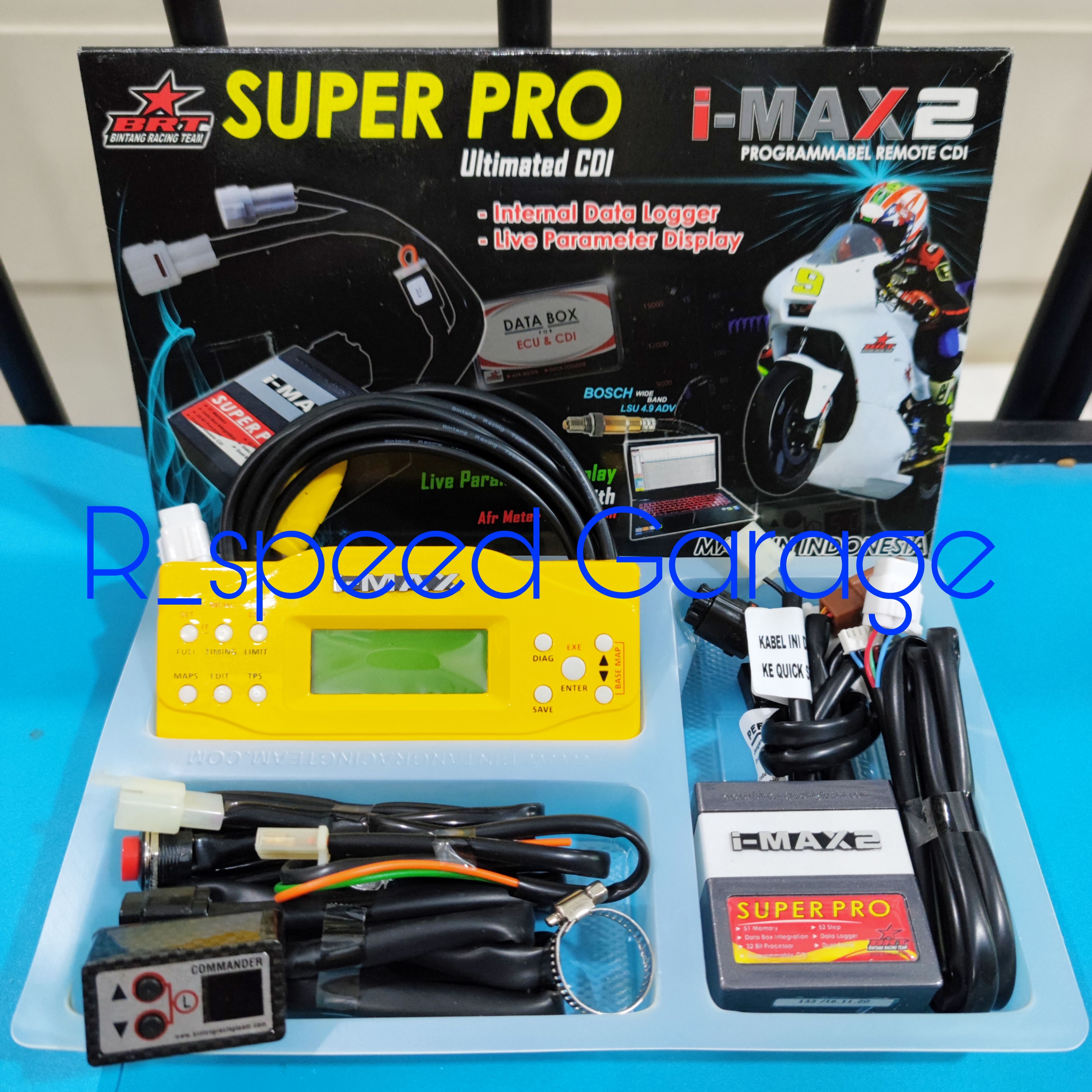 Jual CDI BRT IMAX 2 SUPER PRO 52 STEP CS1 CITY SPORT 1 - REMOTE USB di ...