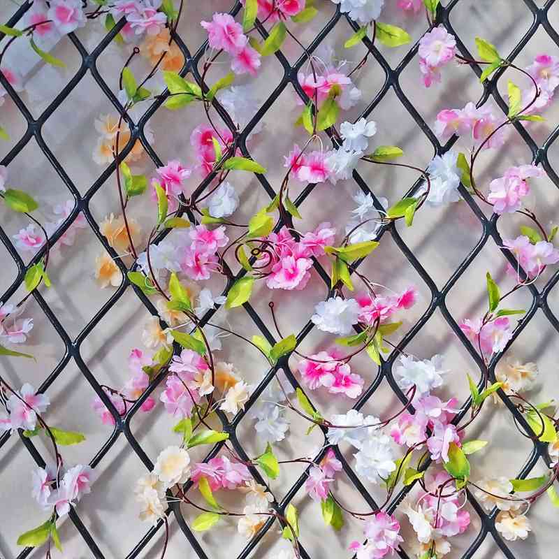 Promo Unico Pbp66 Daun Rambat Plastik Tanaman Hias Bunga Sakura Daun ...