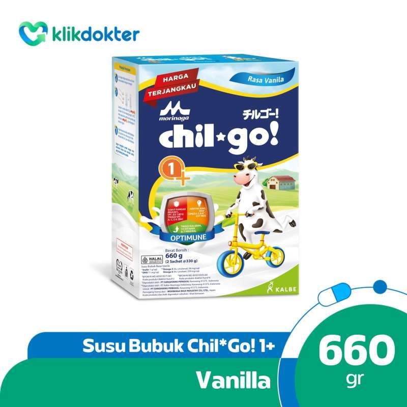 Promo Morinaga Chil Go Powder 1+ Vanilla 660gr Diskon 1% Di Seller ...