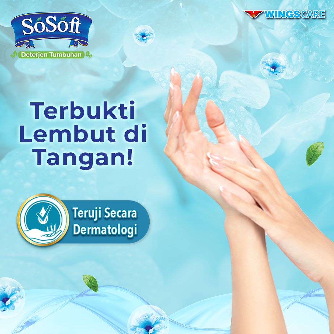 Promo Sosoft Detergen Cair Rose & Waterlily Pouch 700 Ml [2 Pcs] Diskon ...