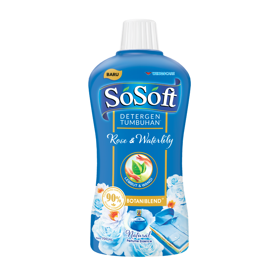 Promo SoSoft Deterjen Cair Nature Fresh Botol 700 mL [2 Pcs] Diskon 41% ...