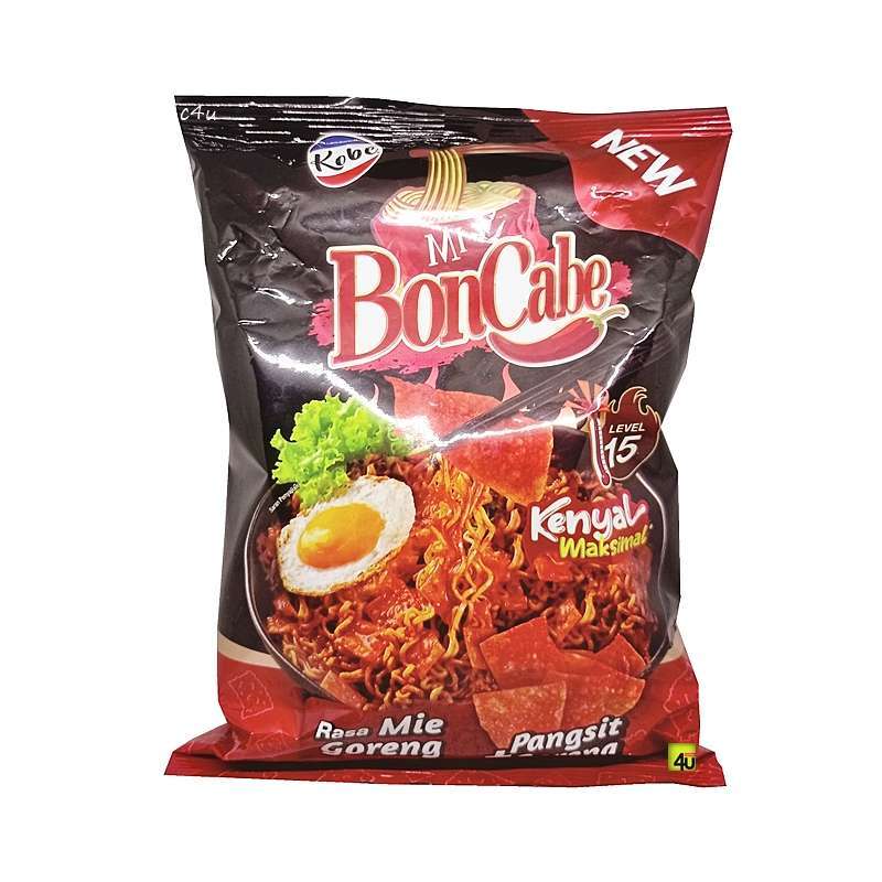 Promo BonCabe - MIE INSTAN dengan Level Pedas - Ukuran BESAR - MI ...