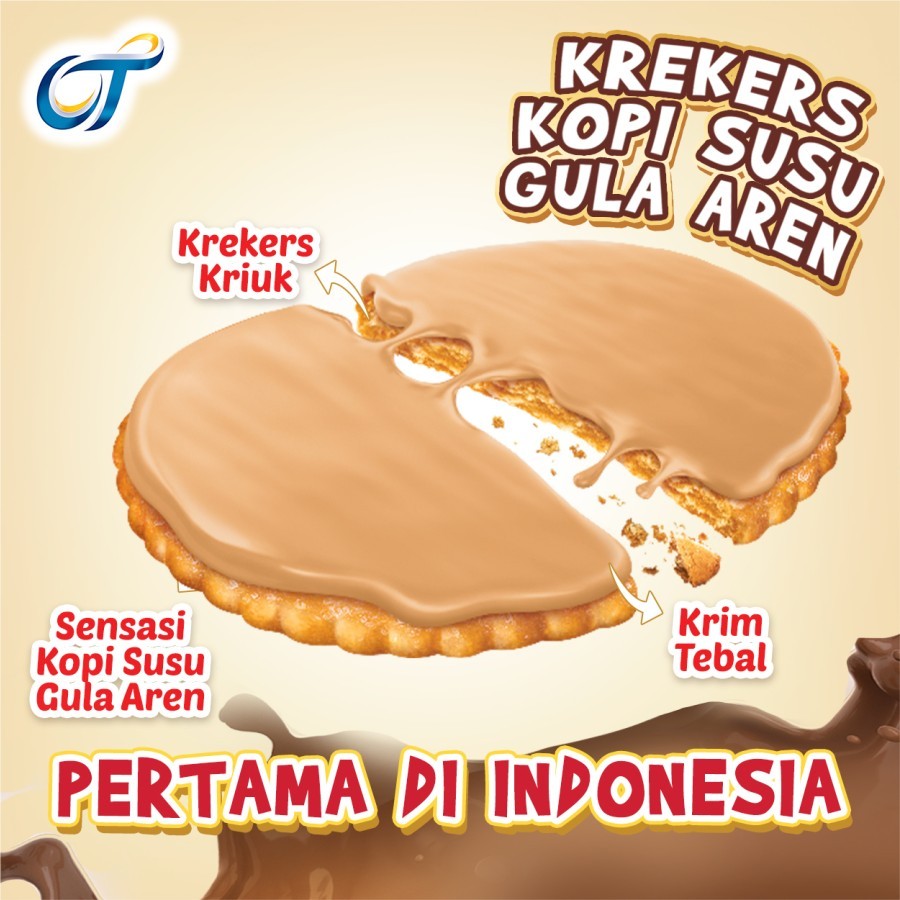 Jual Biskuit Klop Saluto Krekers Krim Kopi Susu Gula Aren Sachet 19 Gr Kemasan 1 Renceng Di