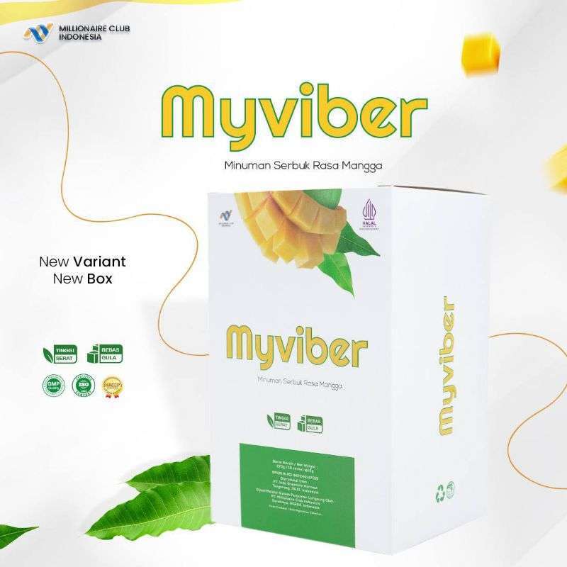 Jual Myviber Myfiber Mci Pelangsing Dan Detox Fiber Herbal Diet Rasa ...