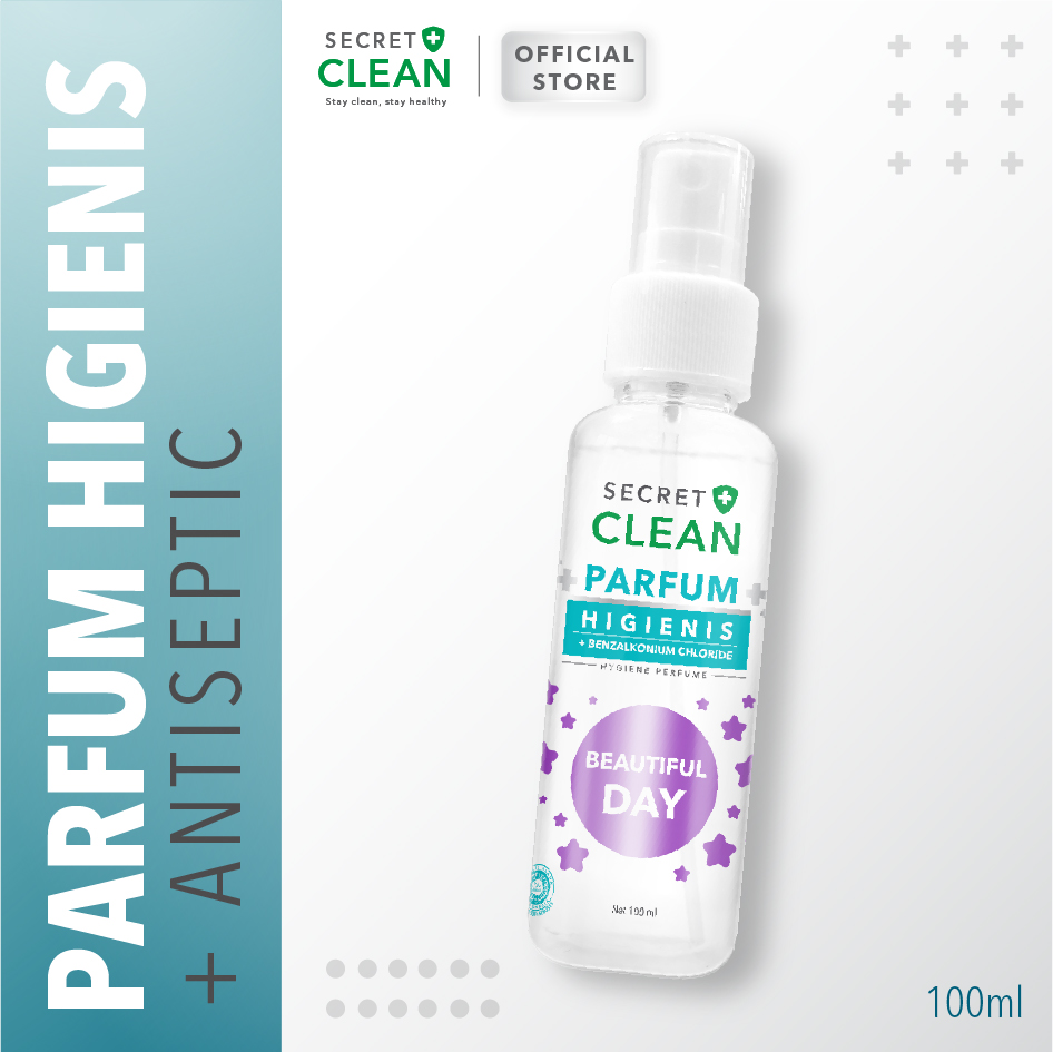 Promo Secret Clean Parfum Higienis + Antiseptik Improve Formula 100ml ...