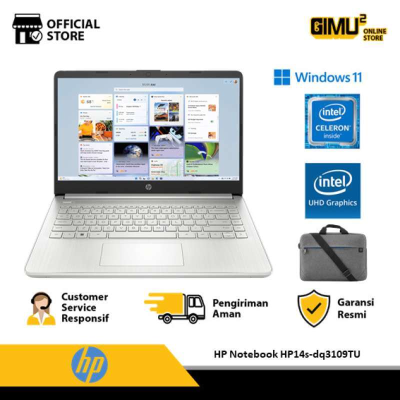 Promo Hp Notebook S Dq Tu S Dq Tu Celeron N Gb Gb Gb Ssd Uhd Win Ohs