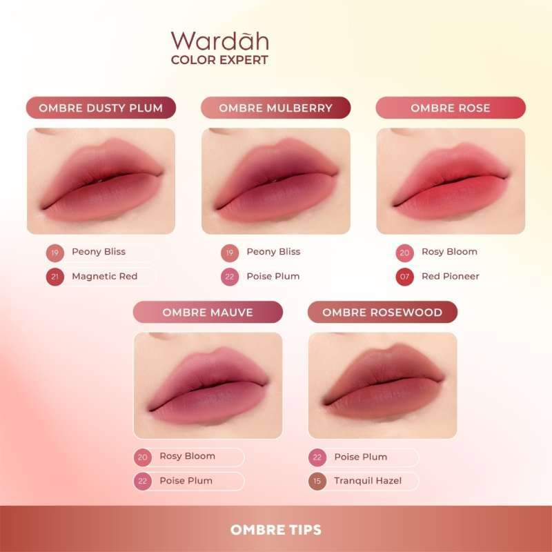 Promo Wardah Colorfit Velvet Matte Lip Mousse / Lipcream - 18 Serene ...