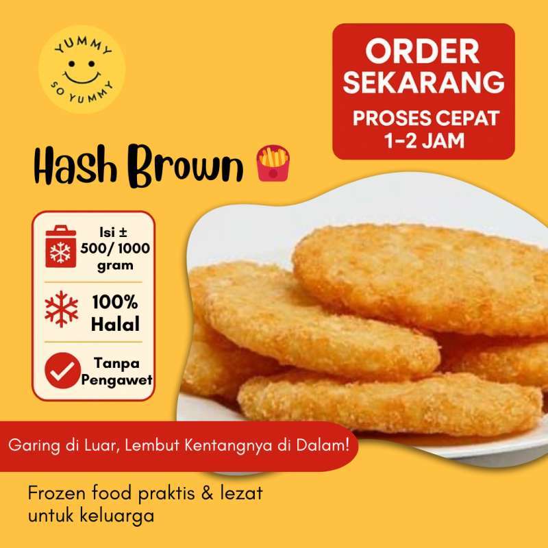 Kentang Hash Browns Gratis Ongkir 🔥 Harga Murah Januari 2026