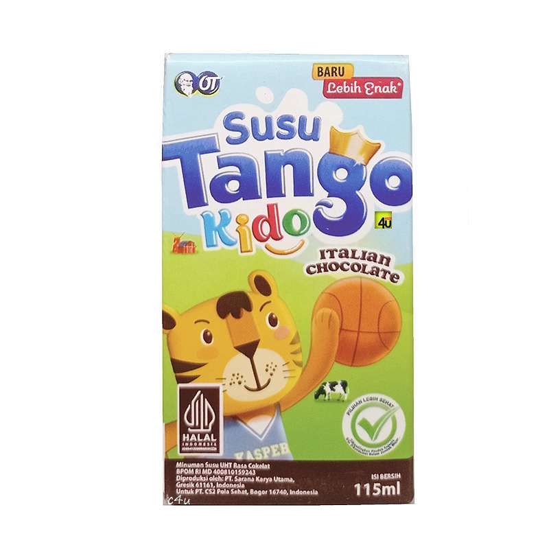 Promo Tango Kido - Susu Uht For Kids - 115ml - Chocolate Diskon 22% Di ...
