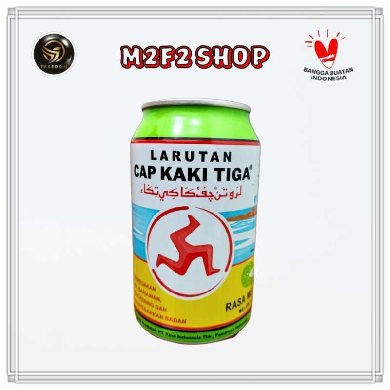 Promo Larutan Penyegar Cap Kaki Tiga Minuman Kaleng | Rasa Melon - 320 Ml (kemasan 6 Pcs) Diskon ...