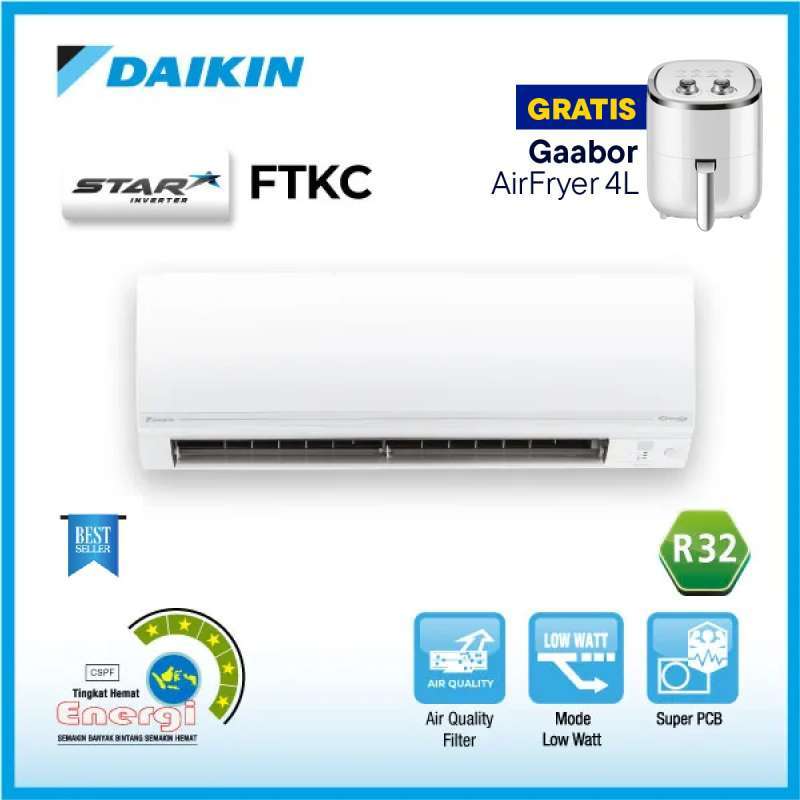 Promo DAIKIN AC Split Inverter 1 PK - Star Inverter STKC25TV ...