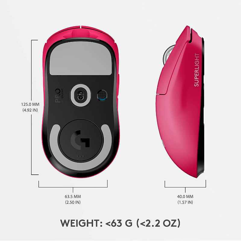 Promo Logitech Pro X Superlight Gaming Mouse Pink Diskon 22% Di Seller ...