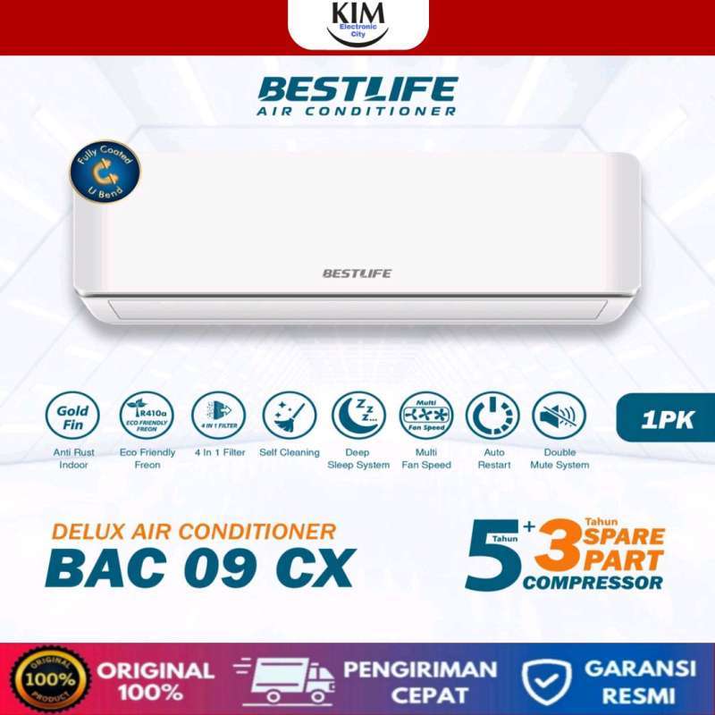 Jual AC BESTLIFE 1 PK BAC-09CX 1 PK R32 [INDOOR+OUTDOOR UNIT ONLY ...